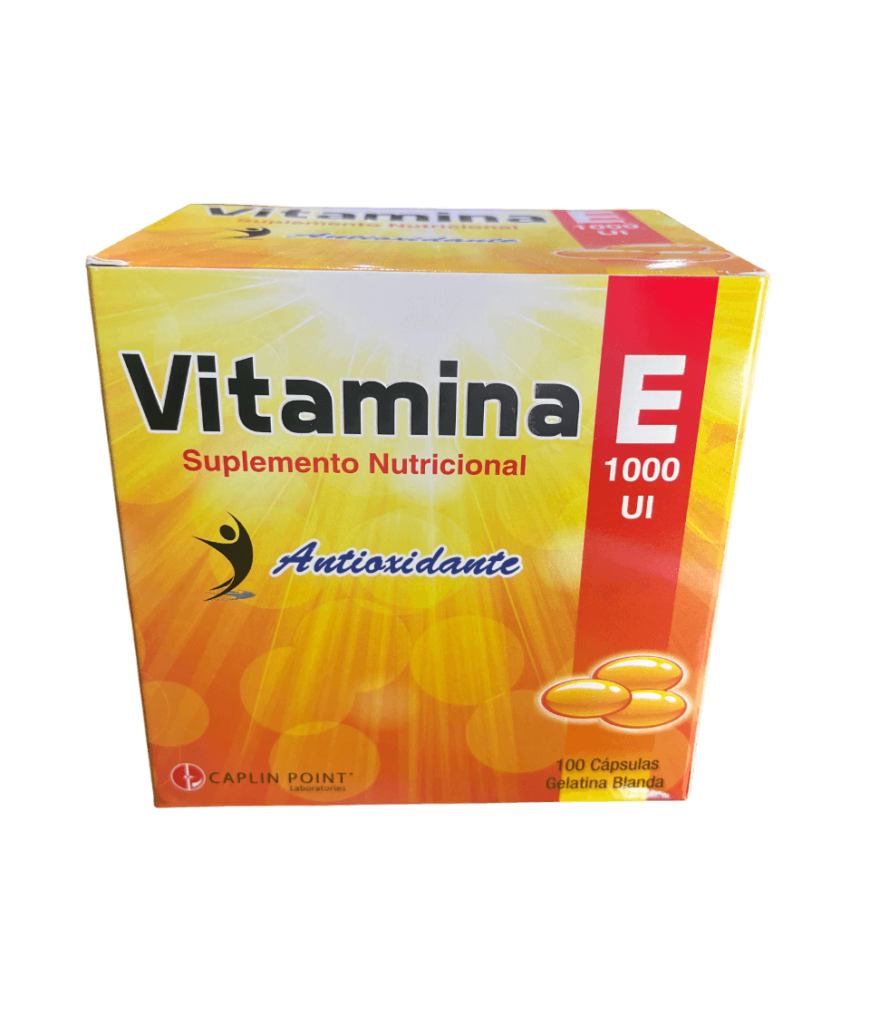 Vitamina E 1000UI x100 Caplin point – Distribuidora Tierra Canaan
