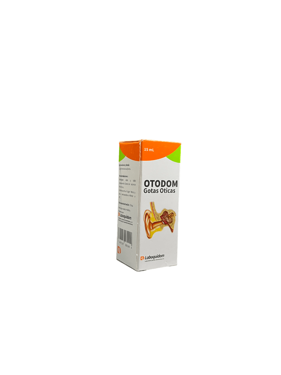 Otodom Gotas frasco 15ml Laboquidom – Distribuidora Tierra Canaan