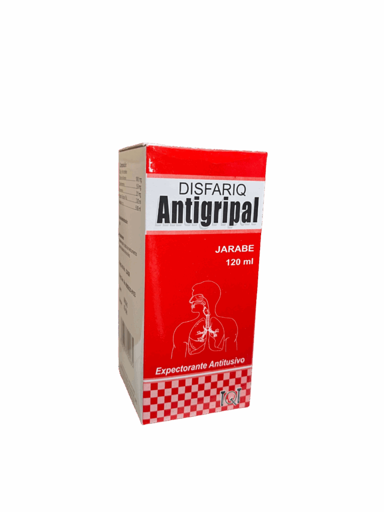 ANTIGRIPAL JARABE 120ML INNOVACION DISFARIQ rojo – Distribuidora Tierra ...