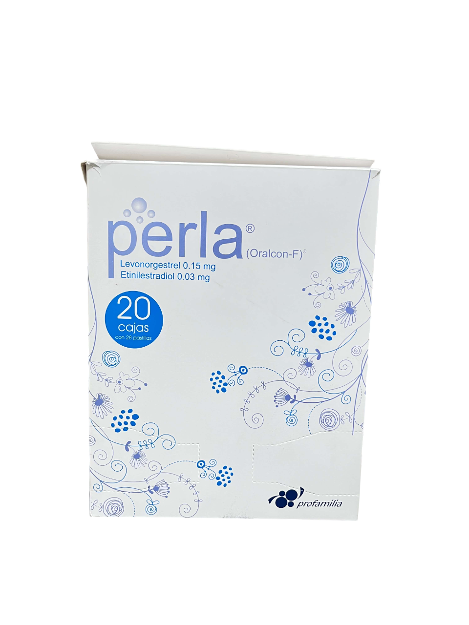 PERLA ANTICONCEPTIVO ORAL 20 CICLOS – Distribuidora Tierra Canaan